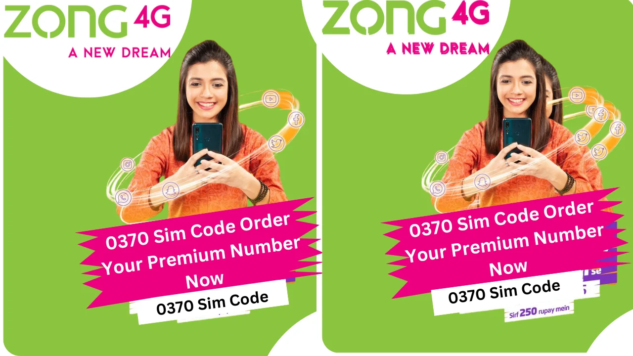 0370 Sim Code Order Your Premium Number Now