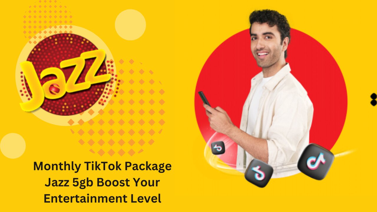 Monthly TikTok Package Jazz 5gb Boost Your Entertainment Level