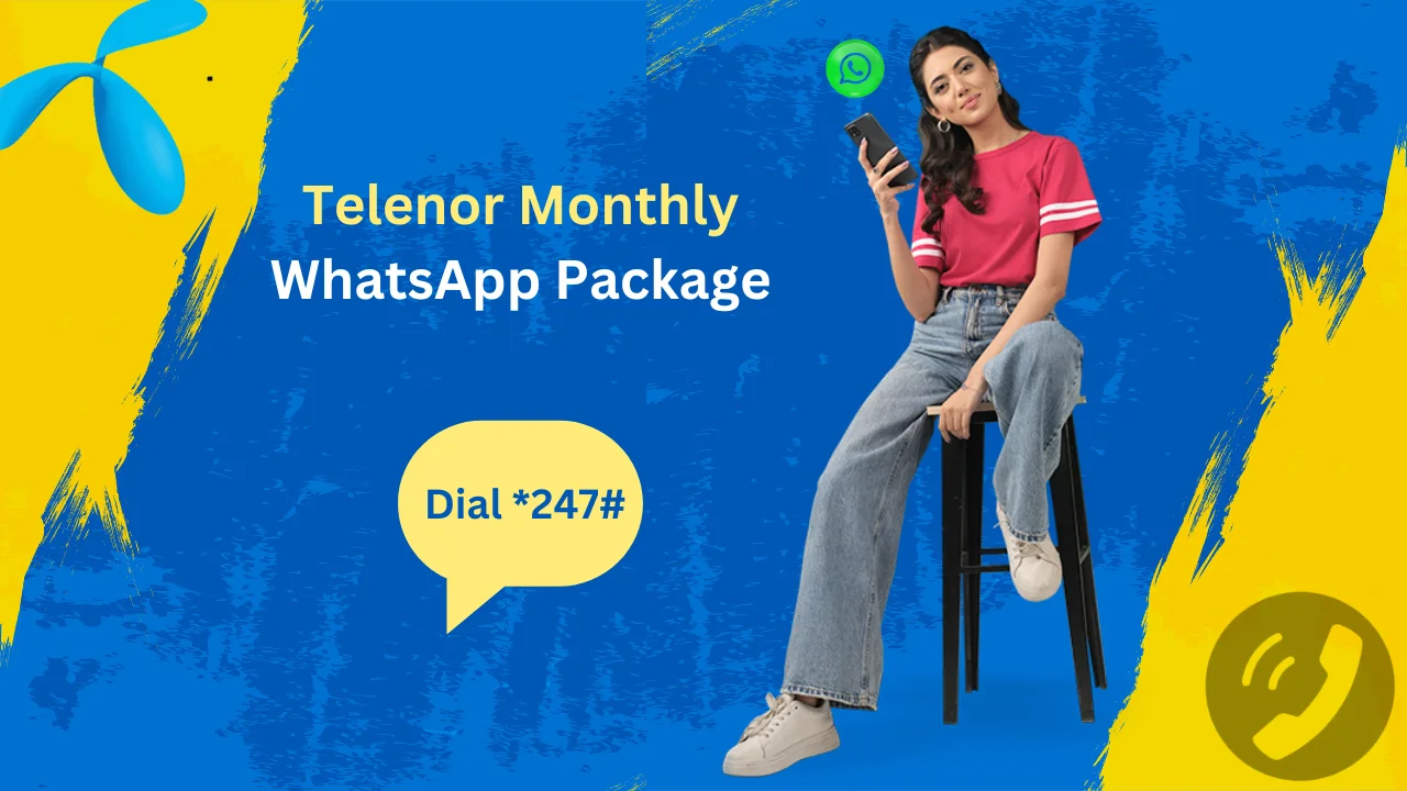 Telenor Monthly WhatsApp Package Full Detail