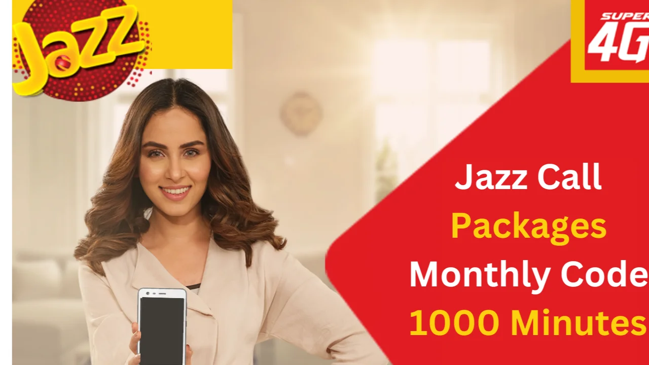 Jazz Call Packages Monthly Code 1000 Minutes