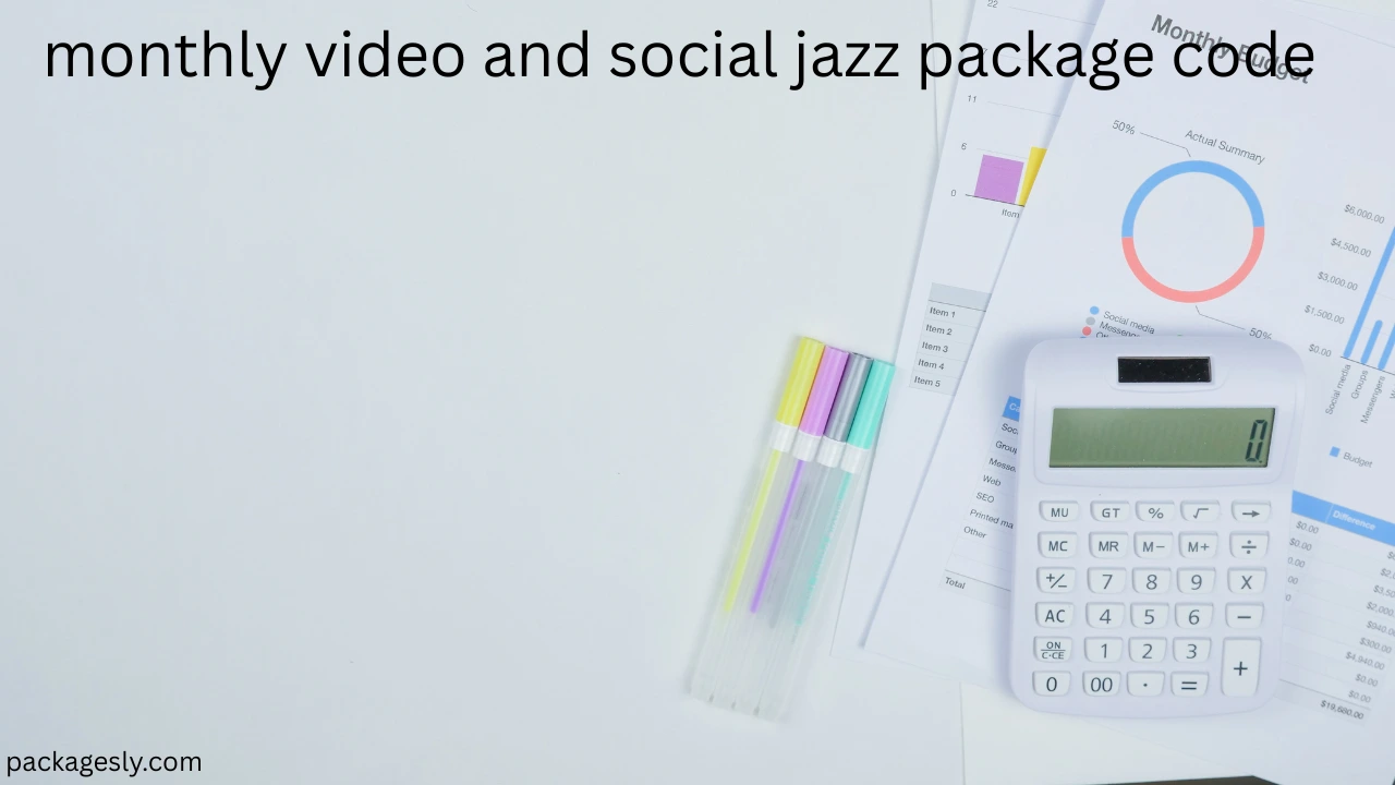 Monthly Video and Social Jazz Package Code: How to Subscribe ...