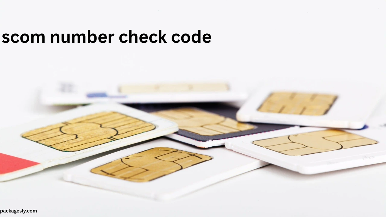 Scom number check code: Verify Your SCOM Number Instantly - Packagesly.com