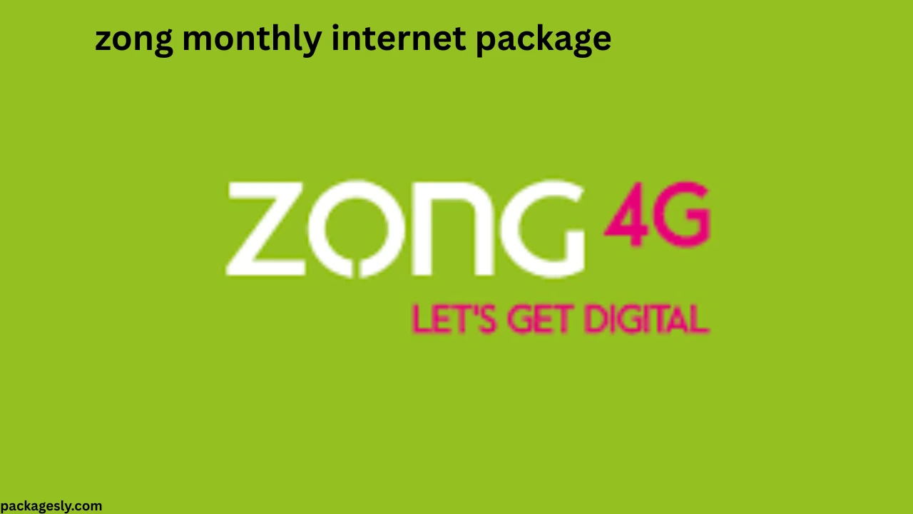 Zong Monthly Internet Package Plans for Heavy Users - Packagesly.com