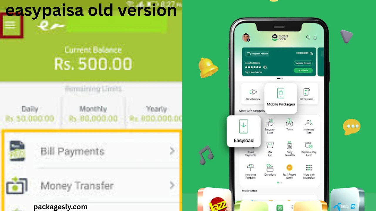 Easypaisa Old Version APK for Low Storage Phones - Packagesly.com