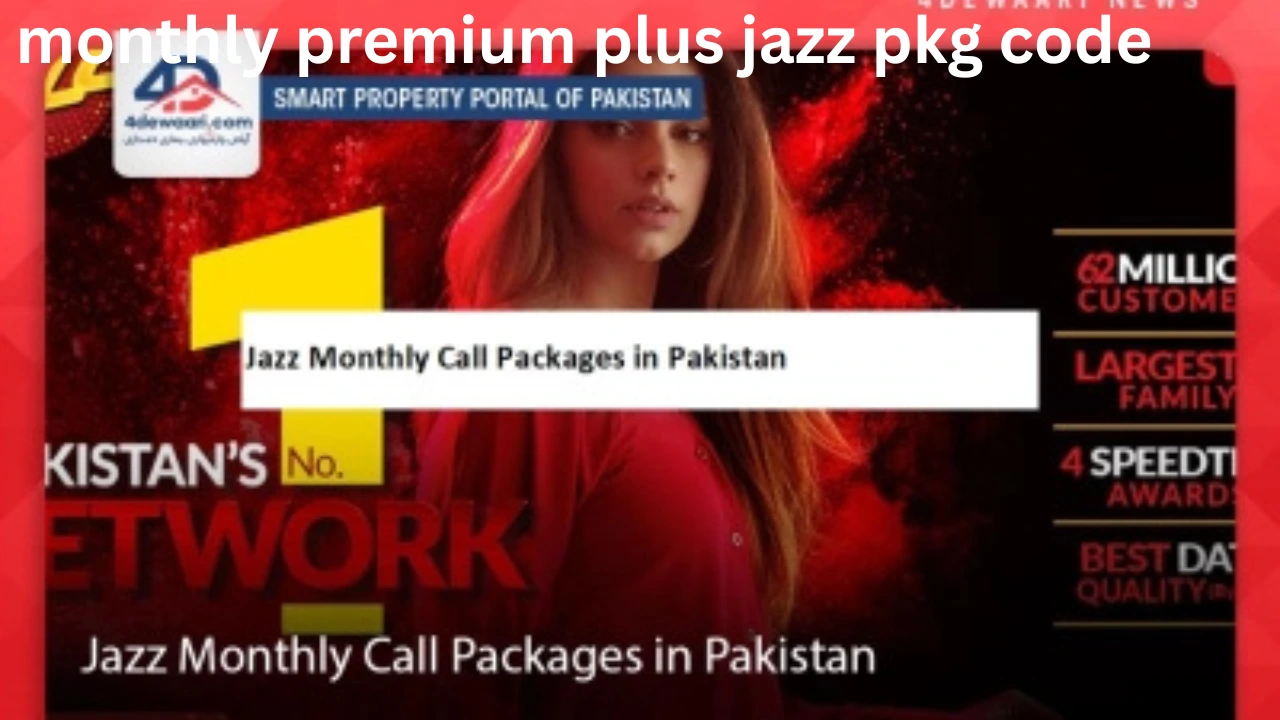 Monthly Premium Plus Jazz Pkg Code for Prepaid Users - Packagesly.com